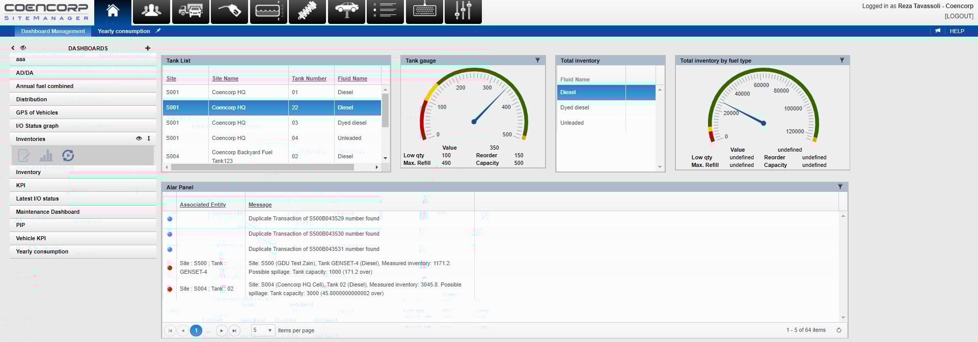 Dashboard, Not Dash-bored: Centralized Fleet Management